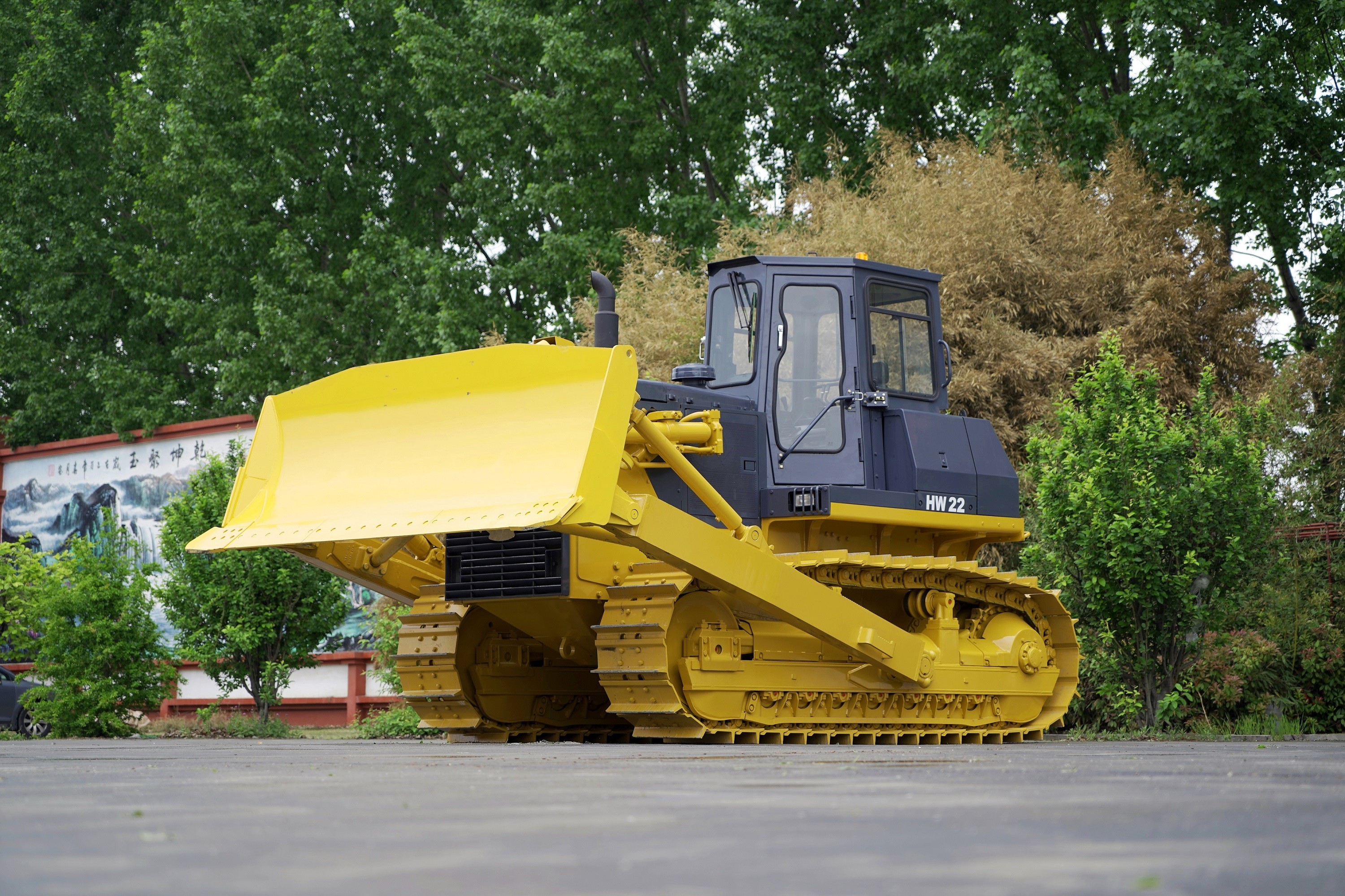 ROPS/FOPS 1 Cab Type Heavy Duty Bulldozer Machine với tốc độ 4km/h
